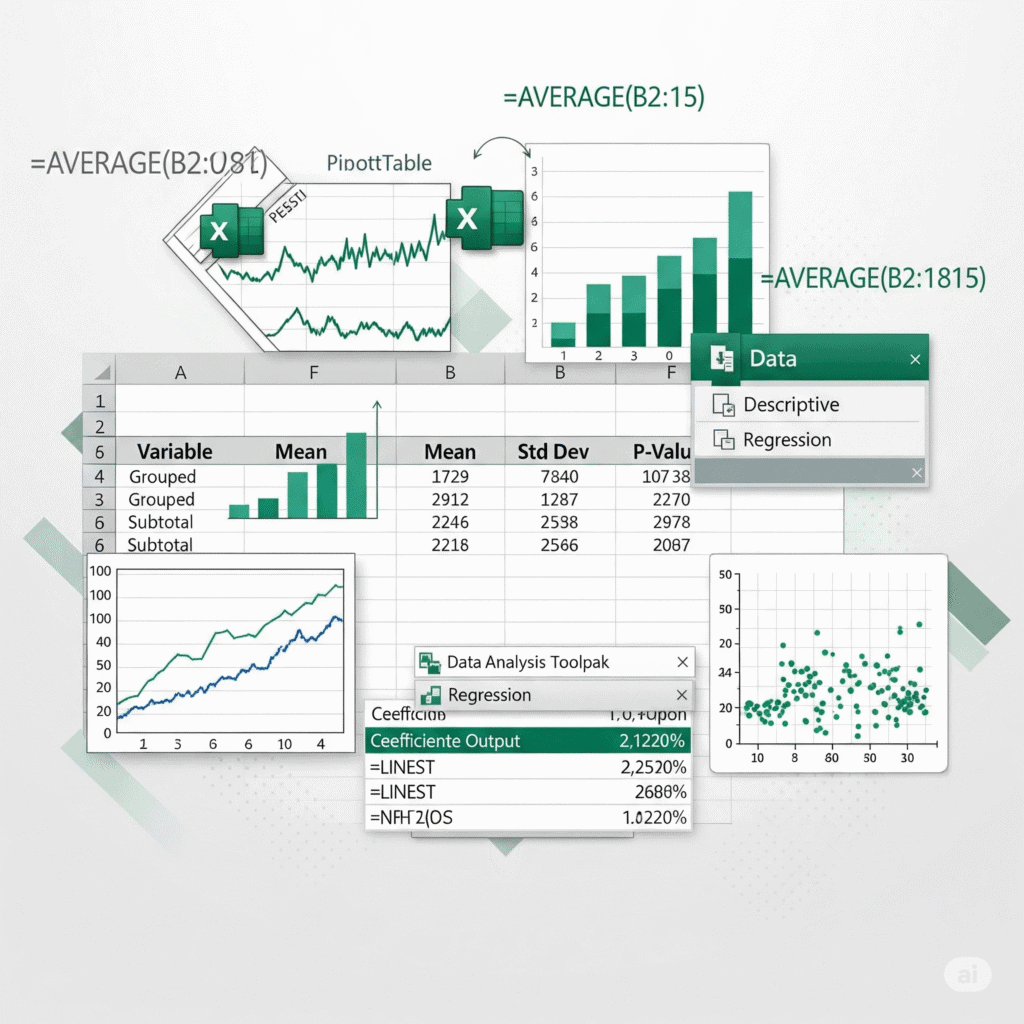 Excel Statistical Analysis & Reporting Services for Accurate Insights