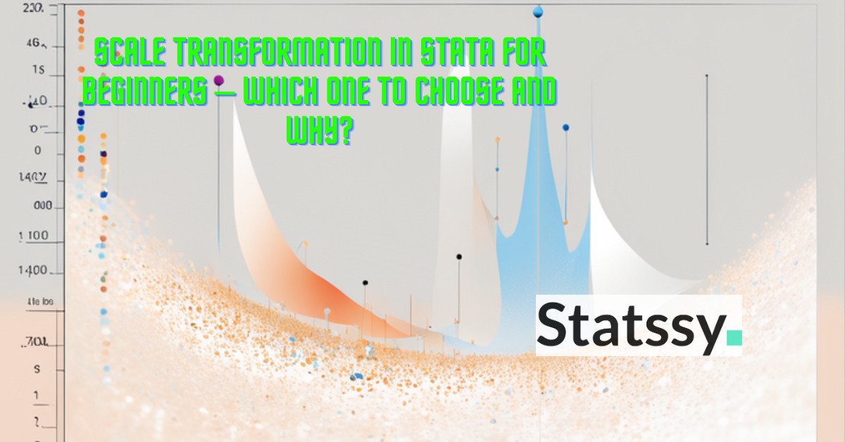 Data Transformation and Scaling in Stata for Beginners - Which one to choose and why? - Statssy